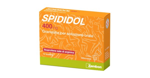 SPIDIDOL OS GRAT 12BS 400MG AL